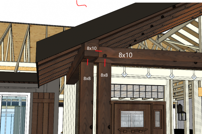 Beam to Beam Connection Front Porch - GreenBuildingAdvisor