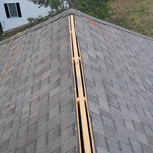 Metal roof ridge decking gap - GreenBuildingAdvisor