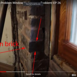 Window Bucks in old structural brick - GreenBuildingAdvisor