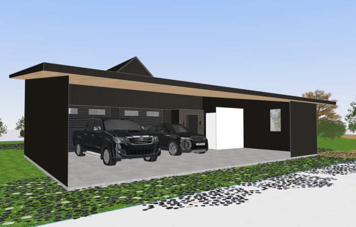 Designing a detached garage – concept review and general advice ...