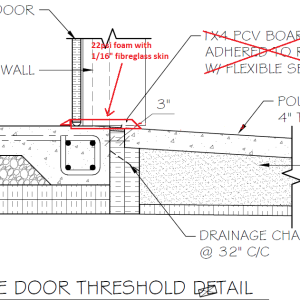 door thresholds for insulated slab on grade - GreenBuildingAdvisor