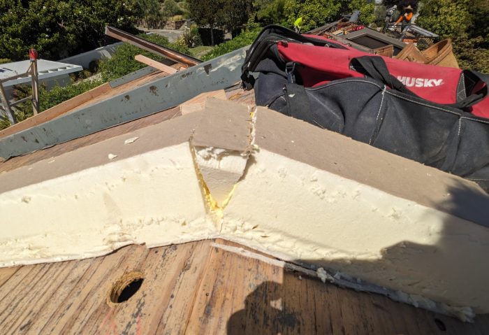How to detail ISO foam at the ridge. - GreenBuildingAdvisor
