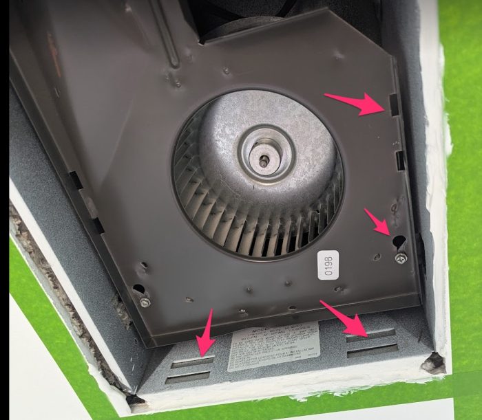 Air sealing a bathroom fan - GreenBuildingAdvisor