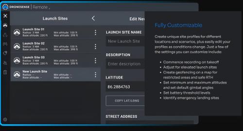 DRONESENSE COMPREHENSIVE DRONE MANAGEMENT