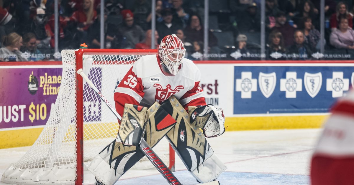 Grand Rapids Griffins | Detroit Recalls Magnus Hellberg