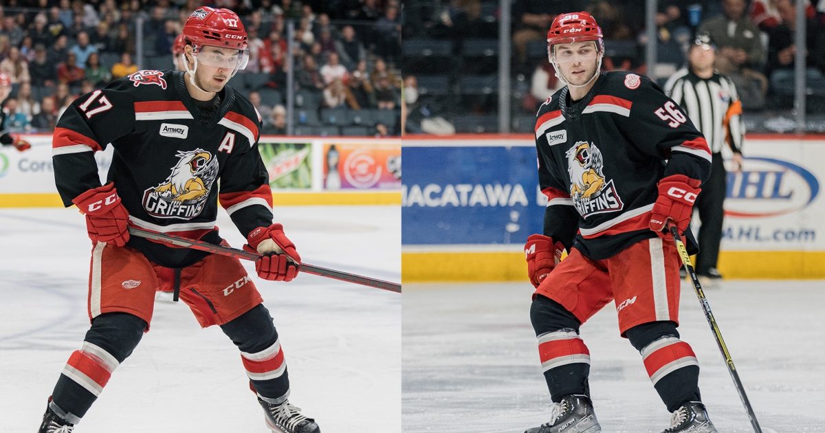 Grand Rapids Griffins | Hirose, O’Regan Reassigned by Detroit