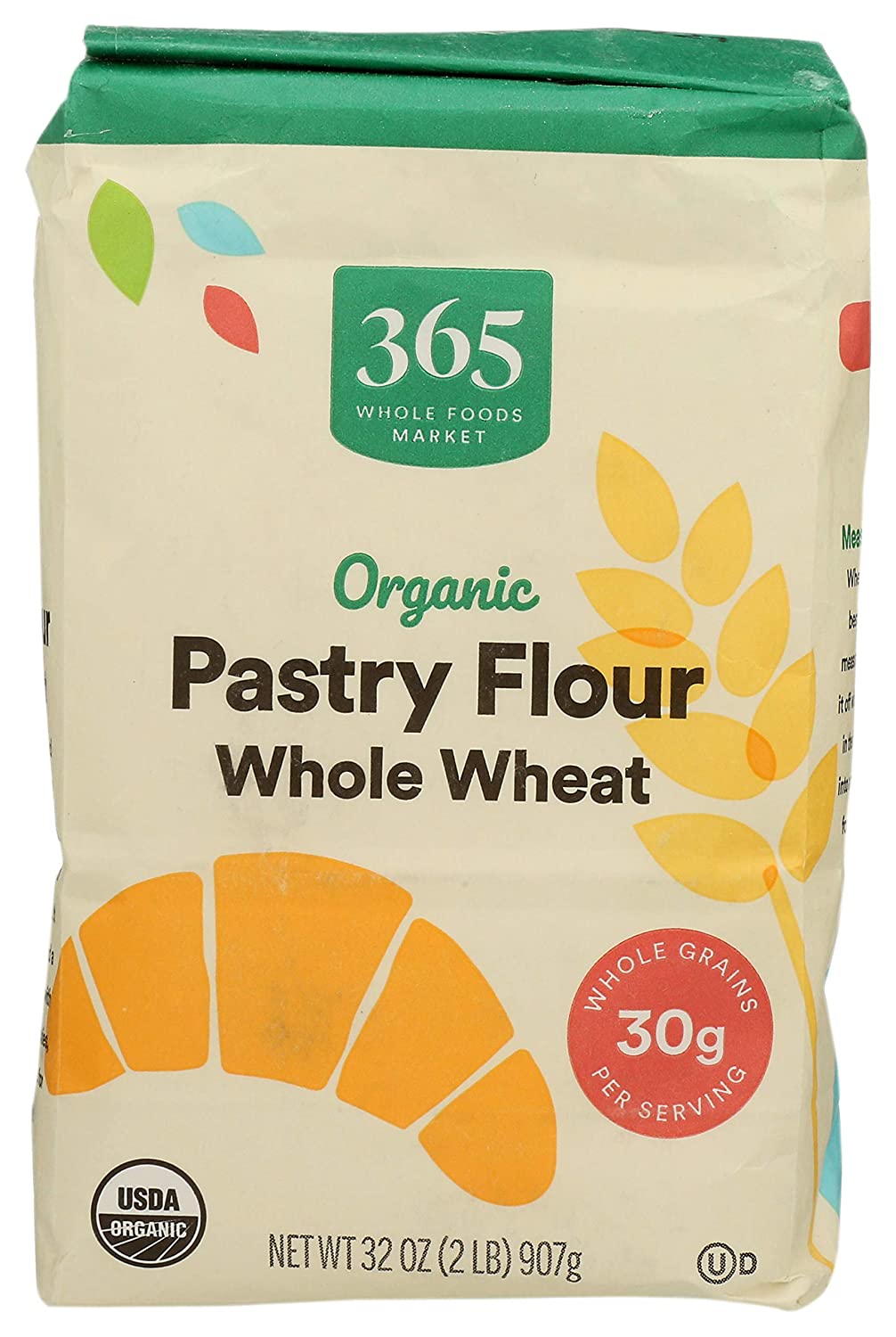 365 By Whole Foods Market, Flour 100 Percent Whole Wheat Pastry Organic ...