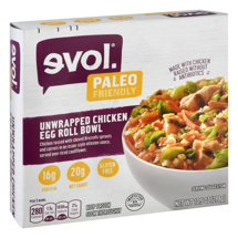Evol Frozen Unwrapped Chicken Egg Roll Bowl