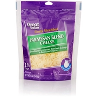 Parmesan Blend Shredded Parmesan, Fontina, Asiago & Romano Finely ...
