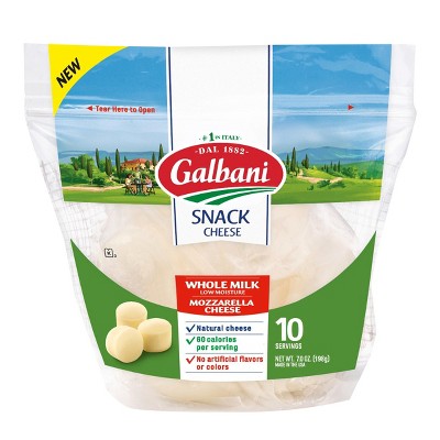 Galbani Whole Milk Mozzarella Cheese Snack Bites