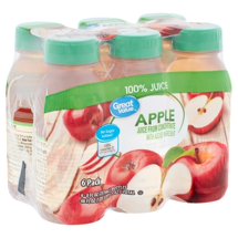 100% Apple Juice From Concentrate