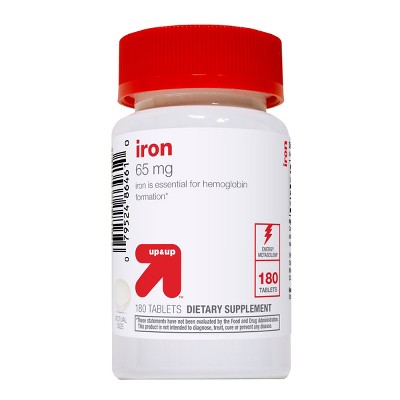 Iron 65mg Tablets 180 Ct - Up & Up