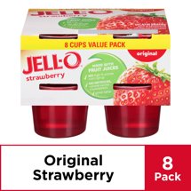 Jell-o Original Strawberry Artificially Flavored Ready-to-eat Snack ...
