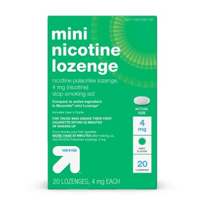 Nicotine 4mg Mini Lozenge Stop Smoking Aid - Mint