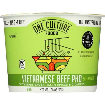 Mild Vietnamese Beef Pho With Bone Broth, Warm Spices & Cilantro, Mild Beef