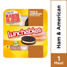 Lunchables Ham & American Cheese Cracker Stackers Snack Kit With ...