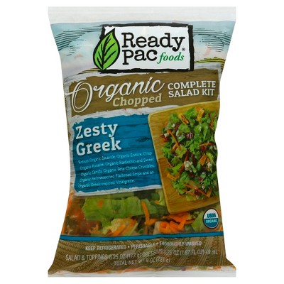 Ready Pac Organic Chopped Zesty Greek Salad Kit