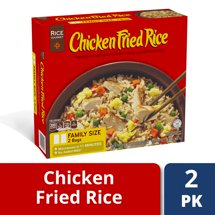 Chicken Fried Rice Flavored With Grilled Chicken Breast, Vegetables And ...