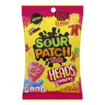 Heads 2 Flavors In 1 Soft & Chewy Candy, Pink Lemonade Blue Raspberry ...