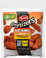 Tyson Anytizers Buffalo Style Bone In Chicken Wings, Frozen