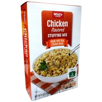 Winco Foods, Chicken Flavored Stuffing Mix, Chicken, Chicken