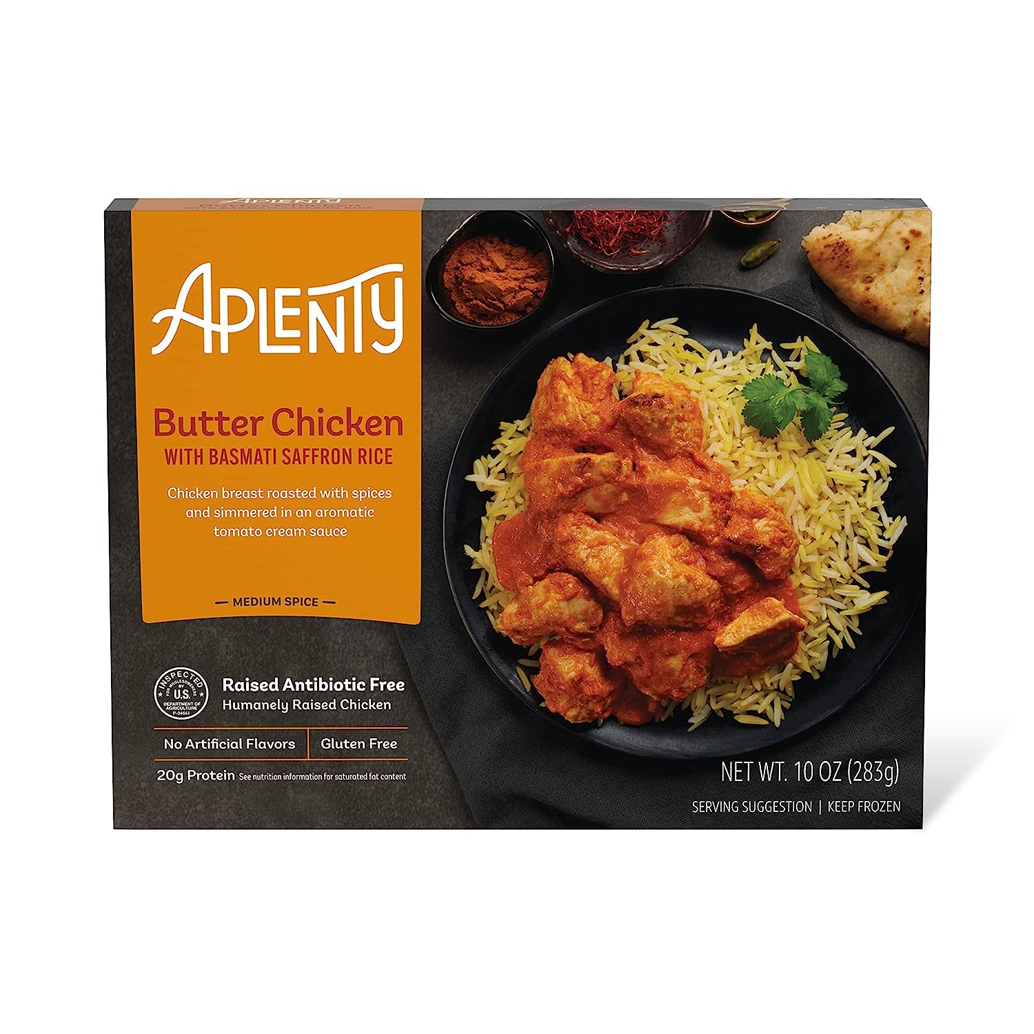 Aplenty Butter Chicken With Basmati Saffron Rice