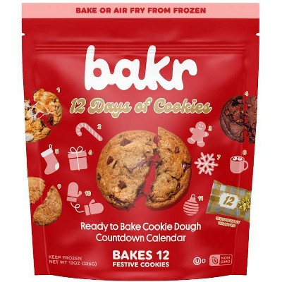 Bakr Countdown Calendar Frozen Cookie Variety Pack
