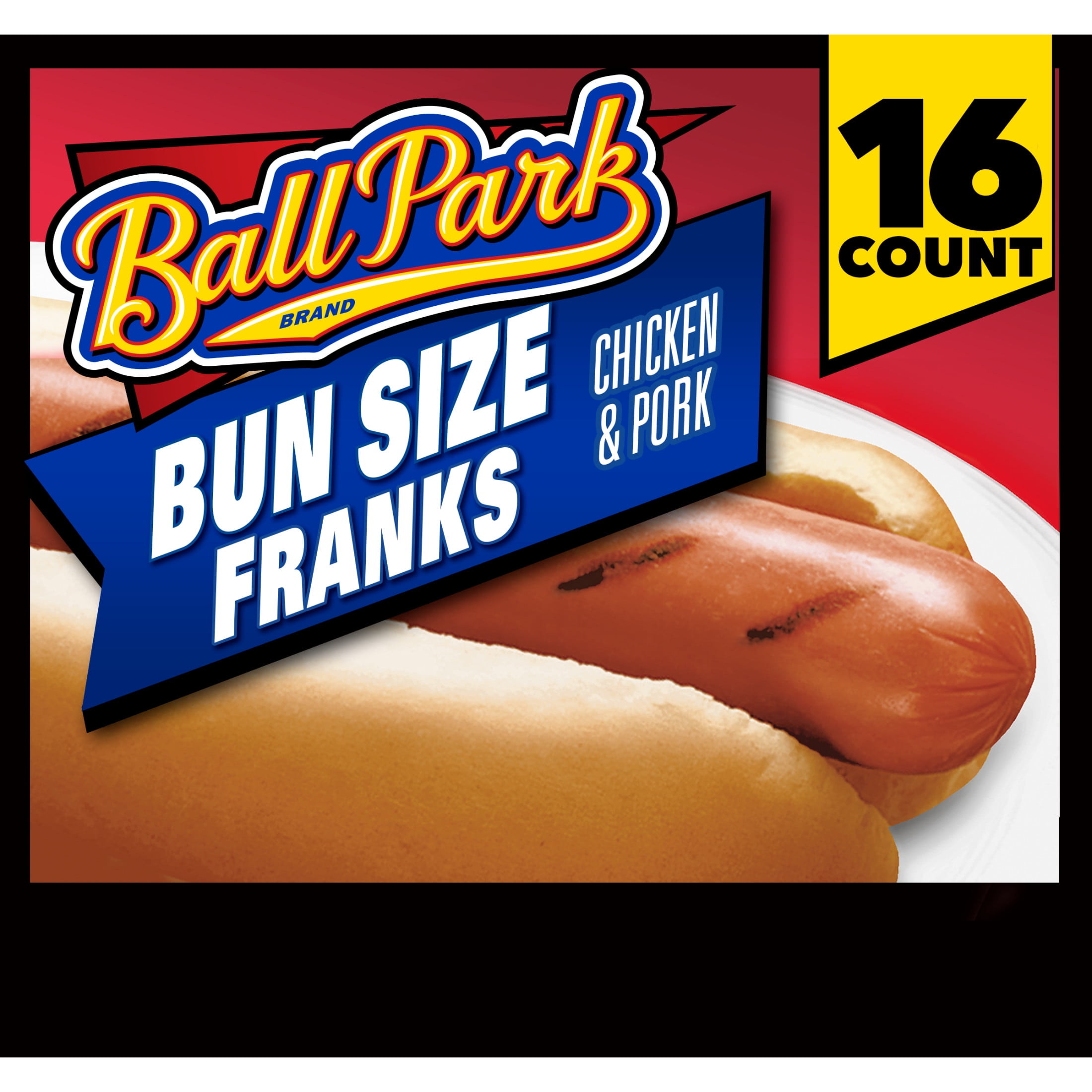 Ball Park Bunsize Length Classic Franks Family Pack