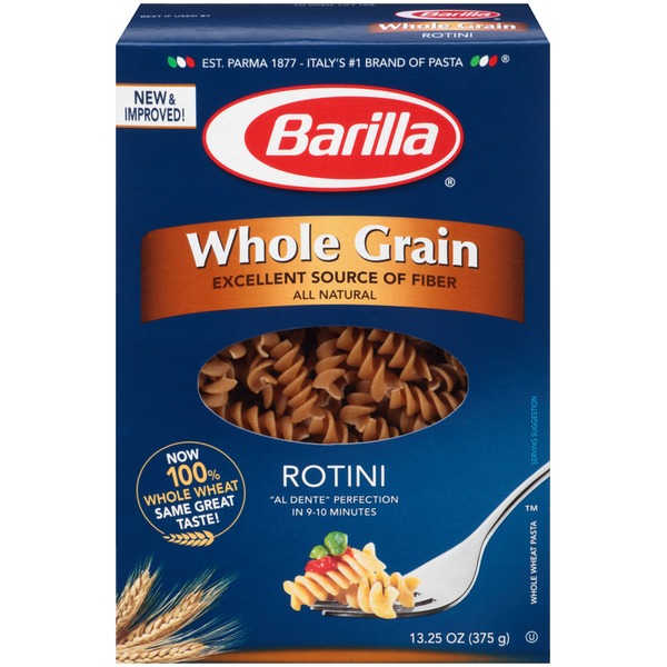 Barilla Whole Grain Whole Grain Rotini Pasta