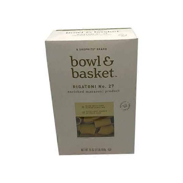 Enriched Macaroni Product, Rigatoni No. 27