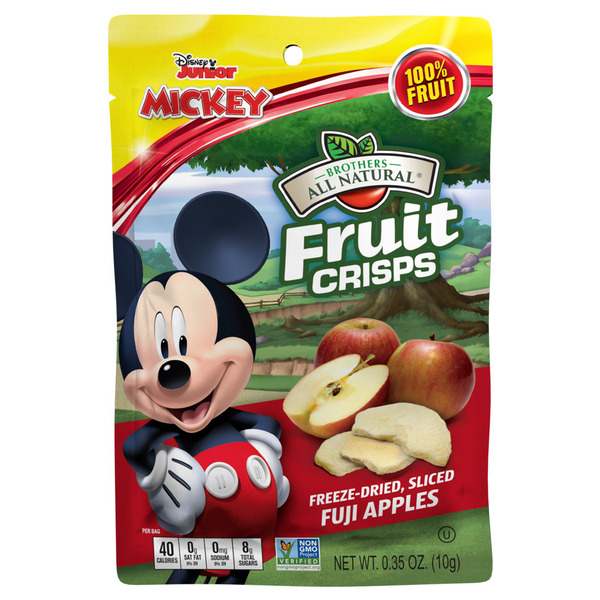 Brothers All Natural Fruit Crisps Disney Mickey Mouse Clubhouse, Apples
