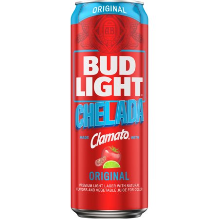 Bud Light Chelada Clamato With Salt & Lime Beer Can
