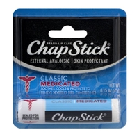 Chapstick External Analgesic Skin Protectant Classic Medicated