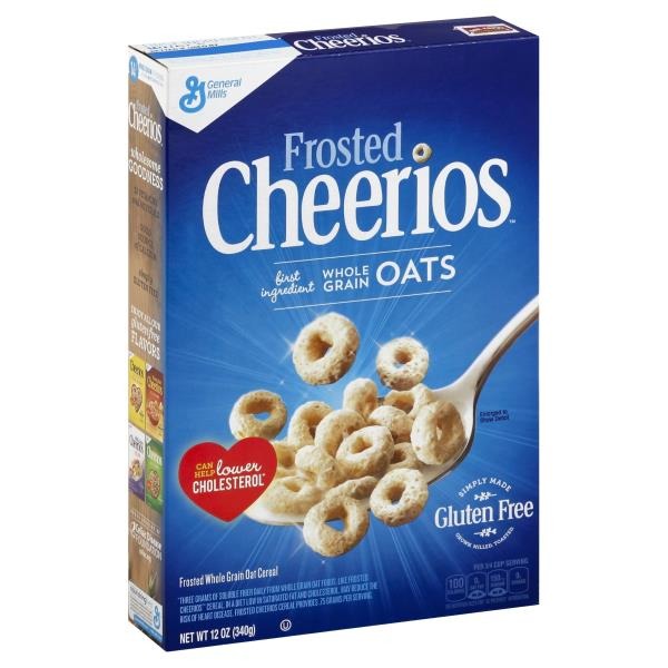 General Mills Frosted Cheerios Cereal Gluten Free