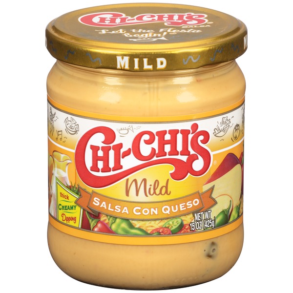 Chi Chi's Fiesta Mild Salsa Con Queso Dip, 15.5 Ounce