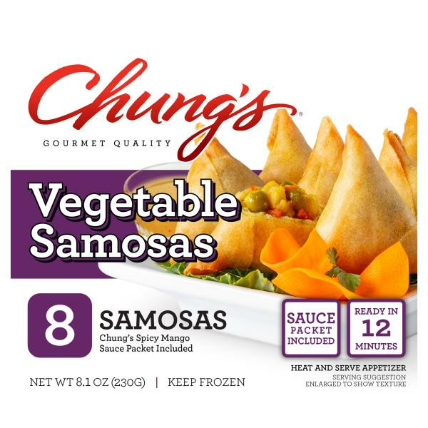 Chung's Samosas, Vegetable