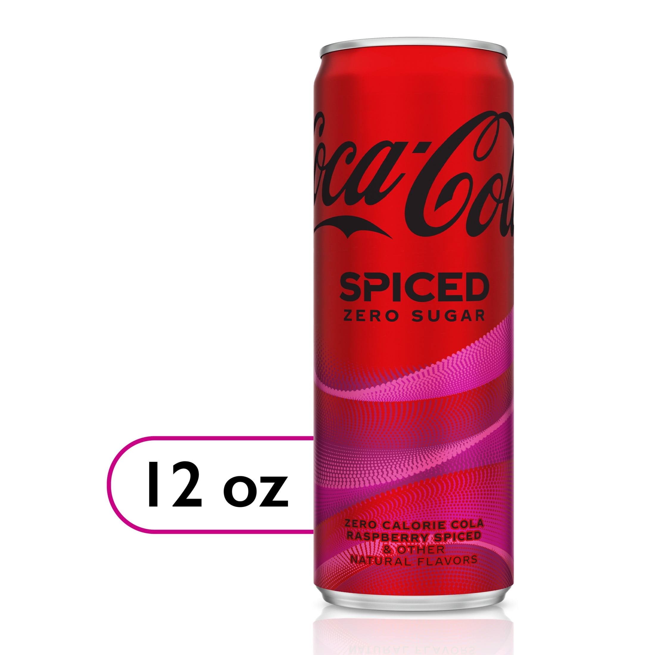 Coca-cola® Zero Sugar Spiced Raspberry Spiced Coke, Natural Flavor