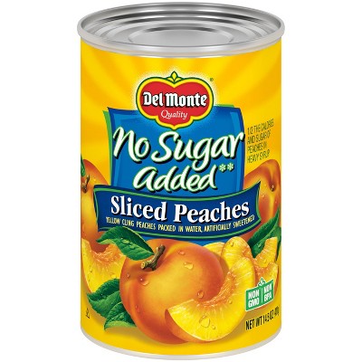 Del Monte Sliced Peaches, No Sugar Added