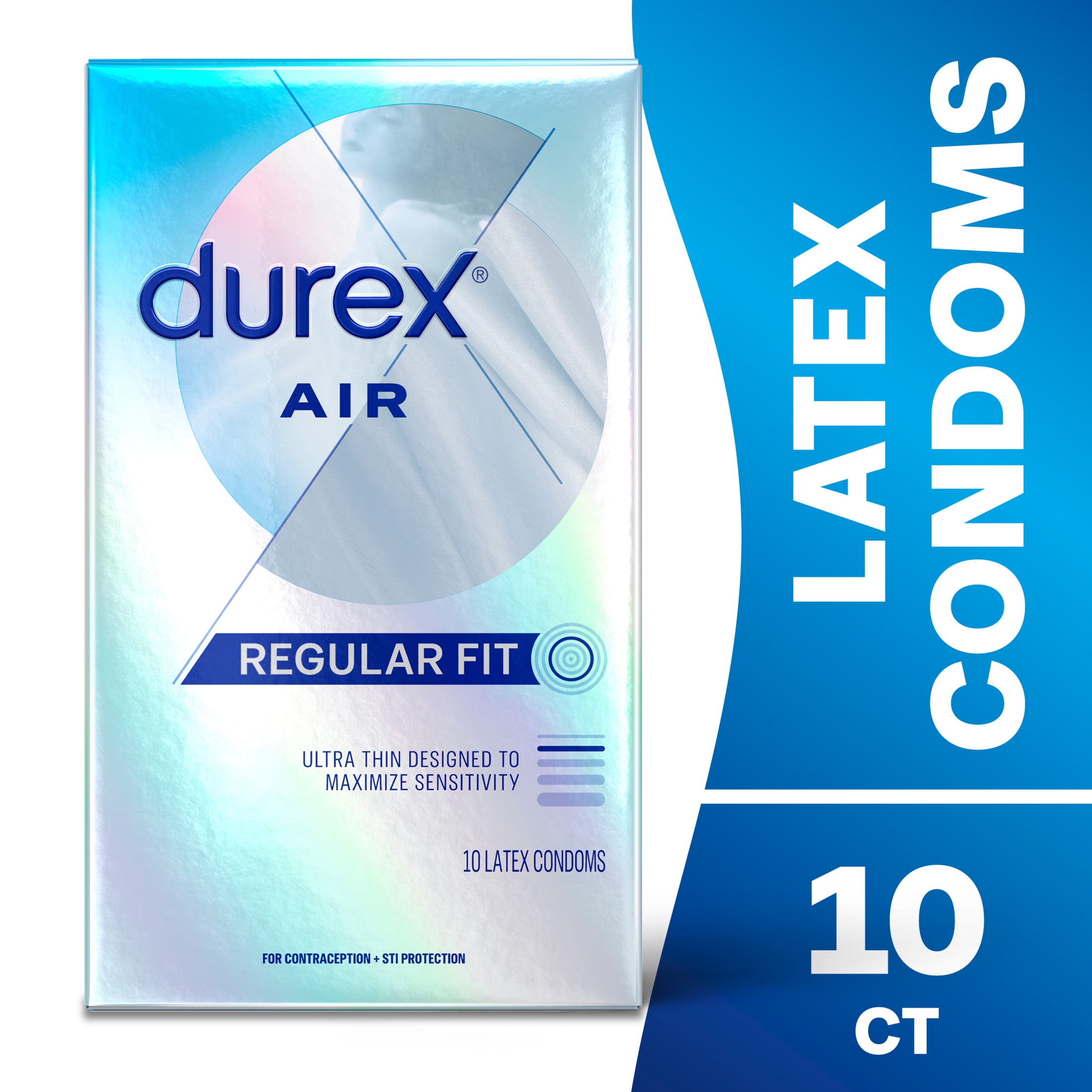 Durex Air Ultra Thin Condoms For Men, Rubber Latex Condoms With ...