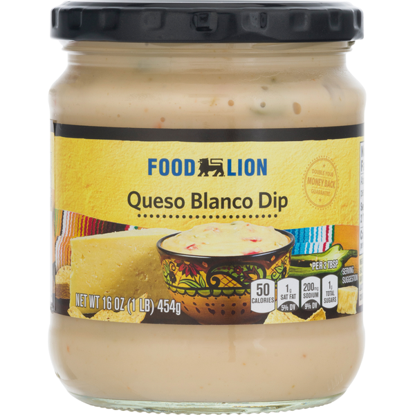 Food Lion Dip, Queso Blanco