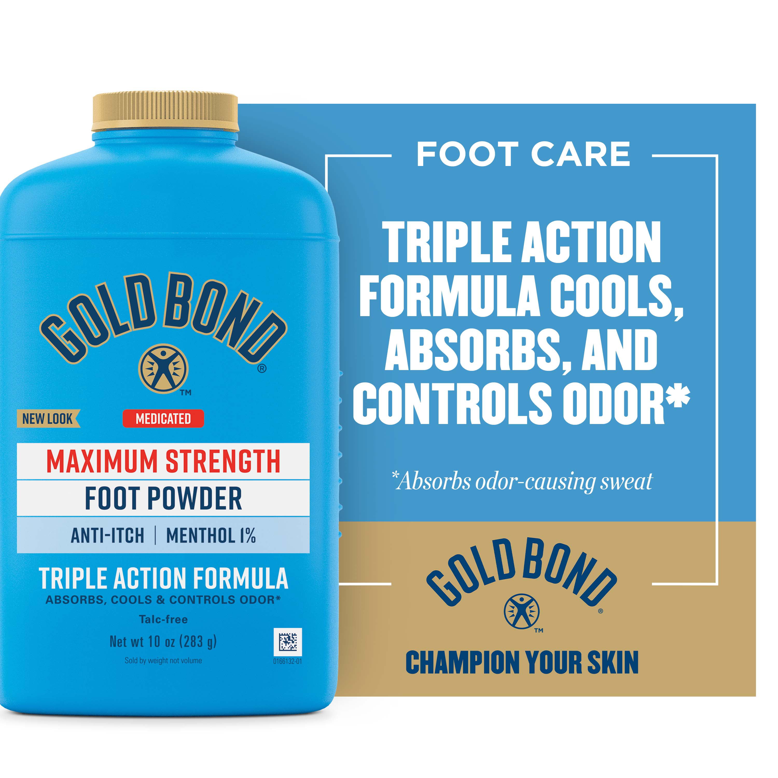 Gold Bond Foot Powder, Medicated Maximum Strength