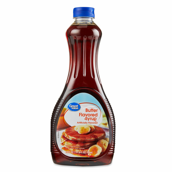 Great Value Butter Flavored Syrup