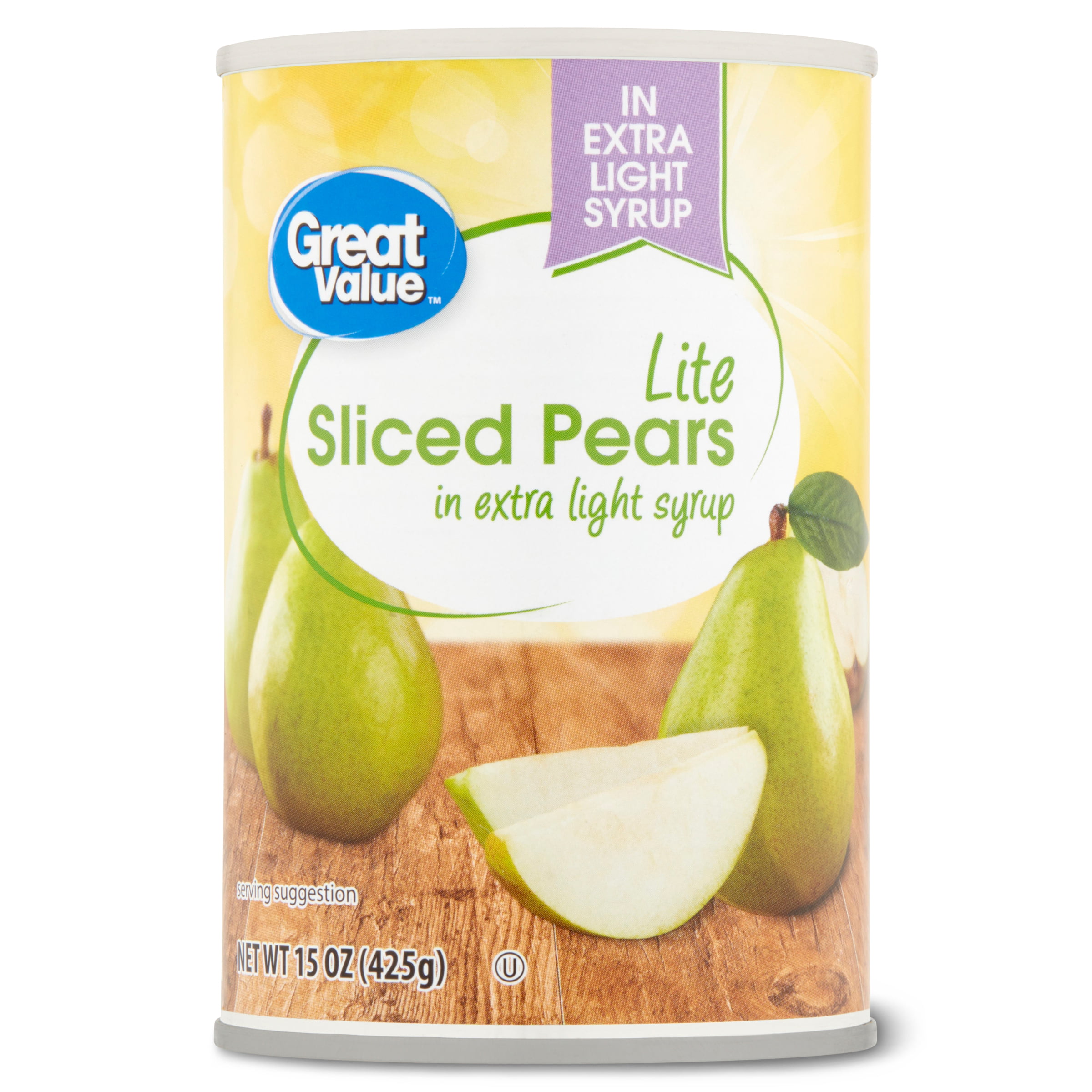 Lite Pear Slices In Extra Light Syrup, Lite In Extra Light Syrup