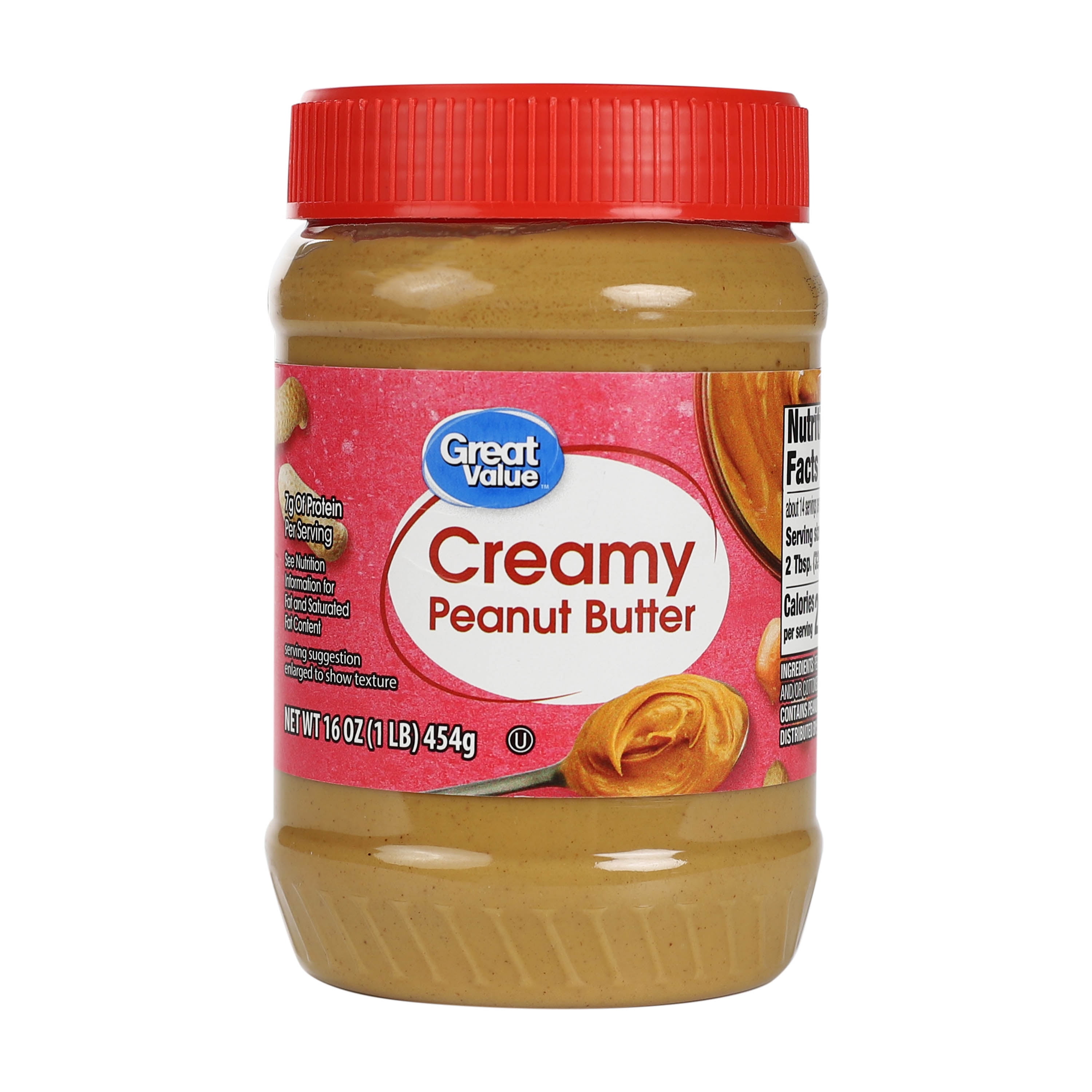 Great Value Creamy Peanut Butter