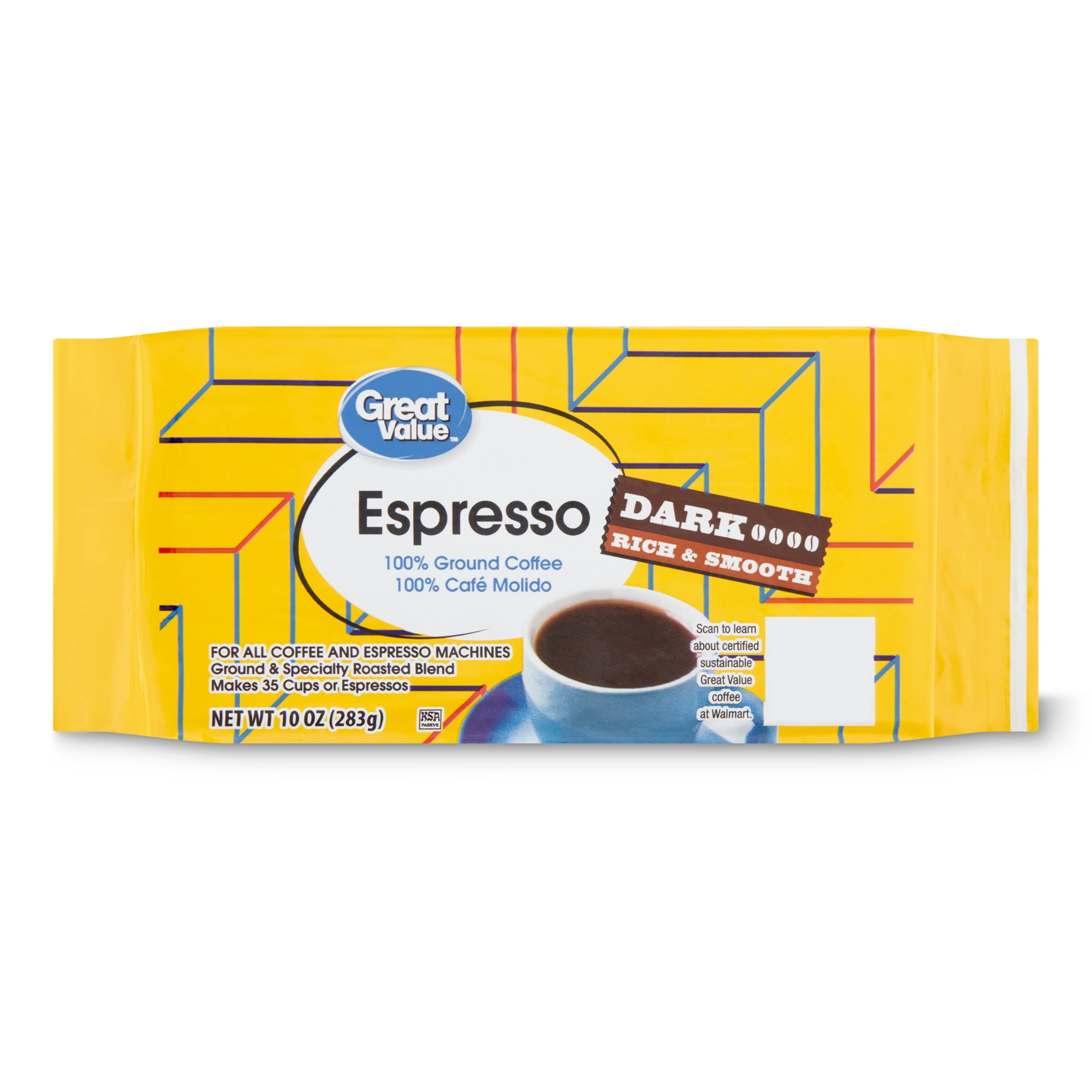 Great Value Espresso Ground Coffee