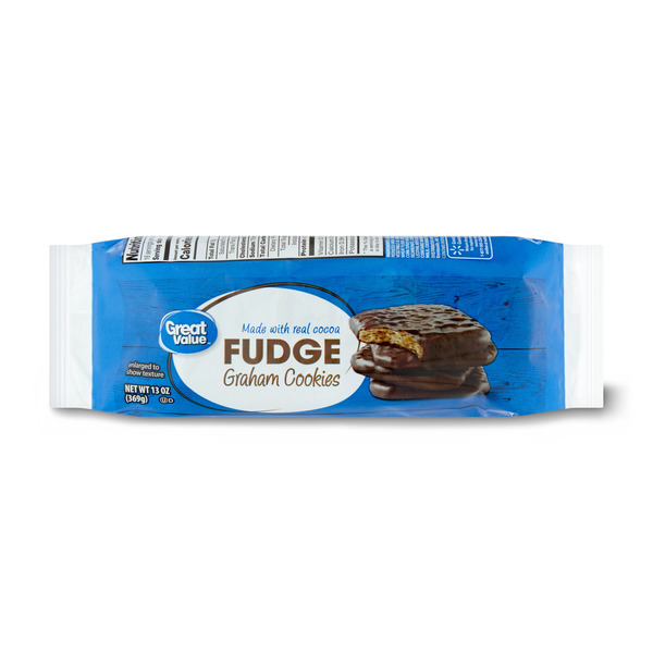 Great Value Fudge Graham Cookies