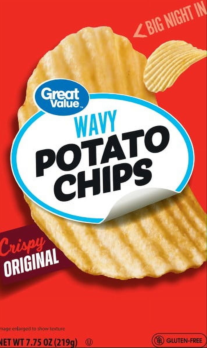 Great Value Original Wavy Potato Chips