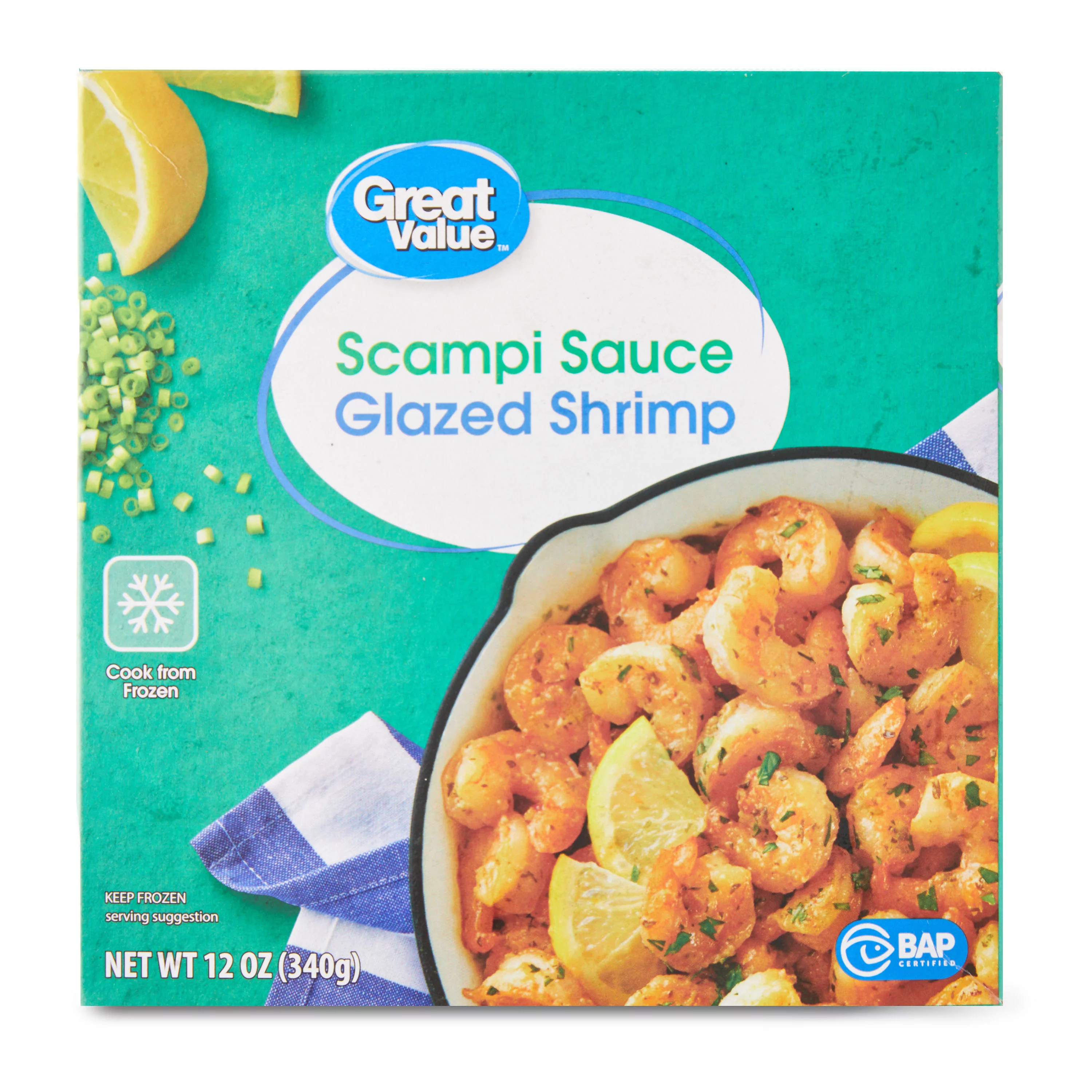 Great Value Scampi Sauce Glazed Shrimp