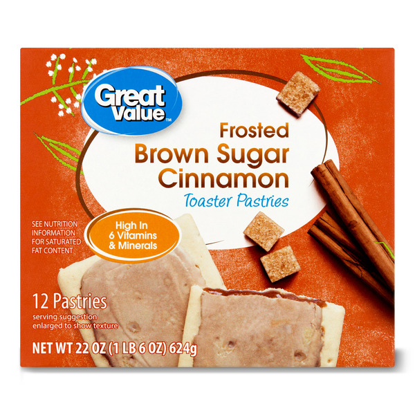 Frosted Brown Sugar Cinnamon Toaster Pastries