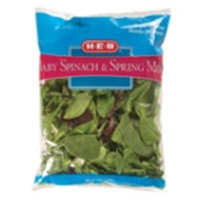 H-e-b Baby Spinach & Spring Mix